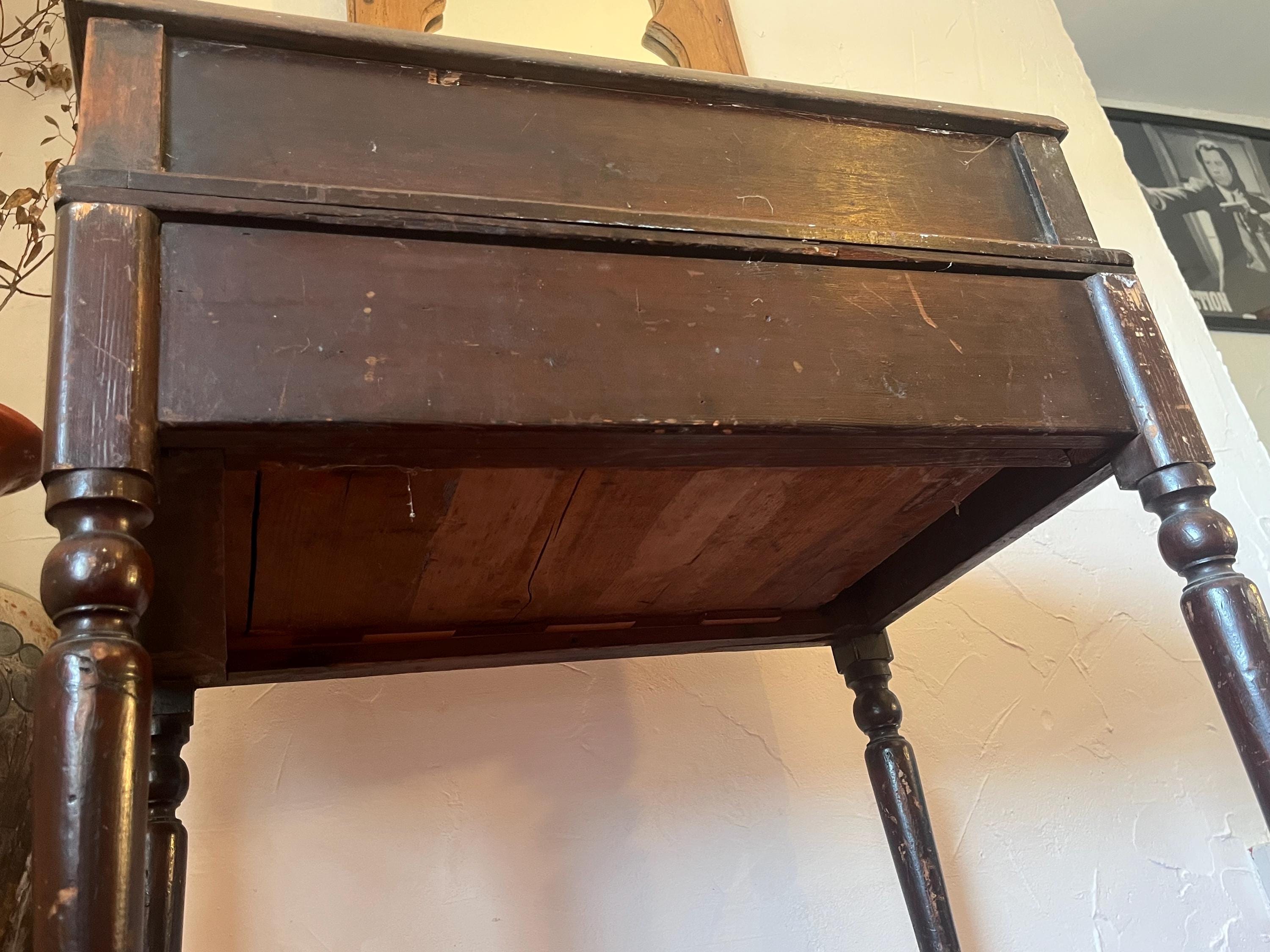 Georgian Mahogany Slant-top Writing Desk (slope Desk), C. 1770–1800 - Etsy