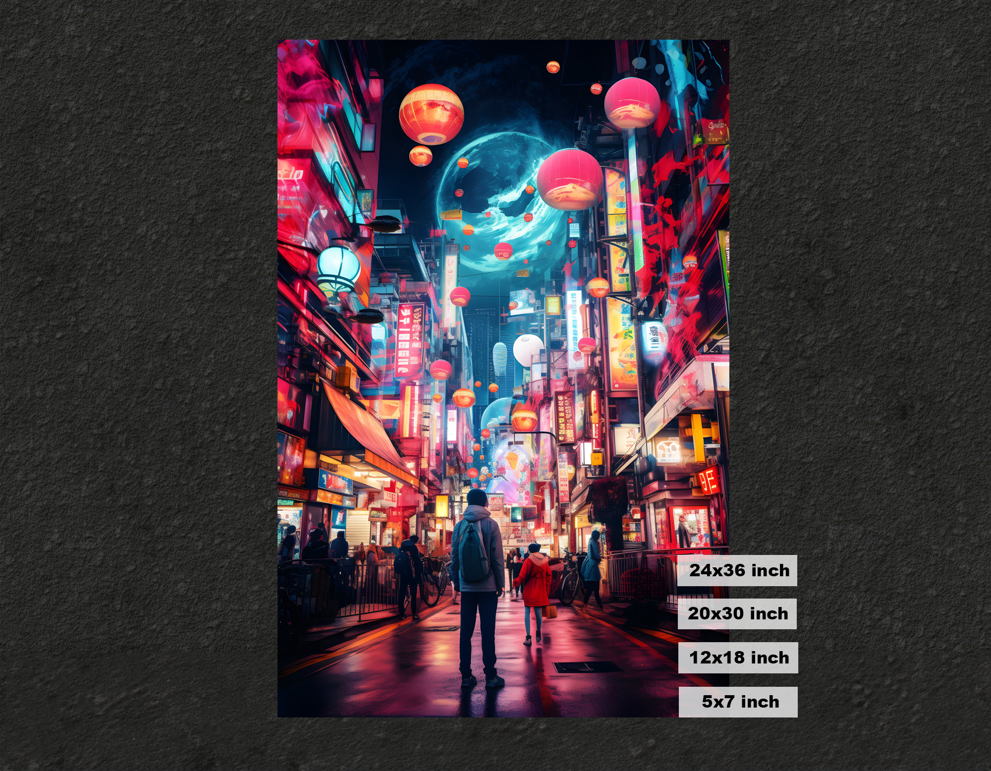 Tokyo/japan Cyberpunk Poster Gaming/ Gaming-room Poster - Etsy