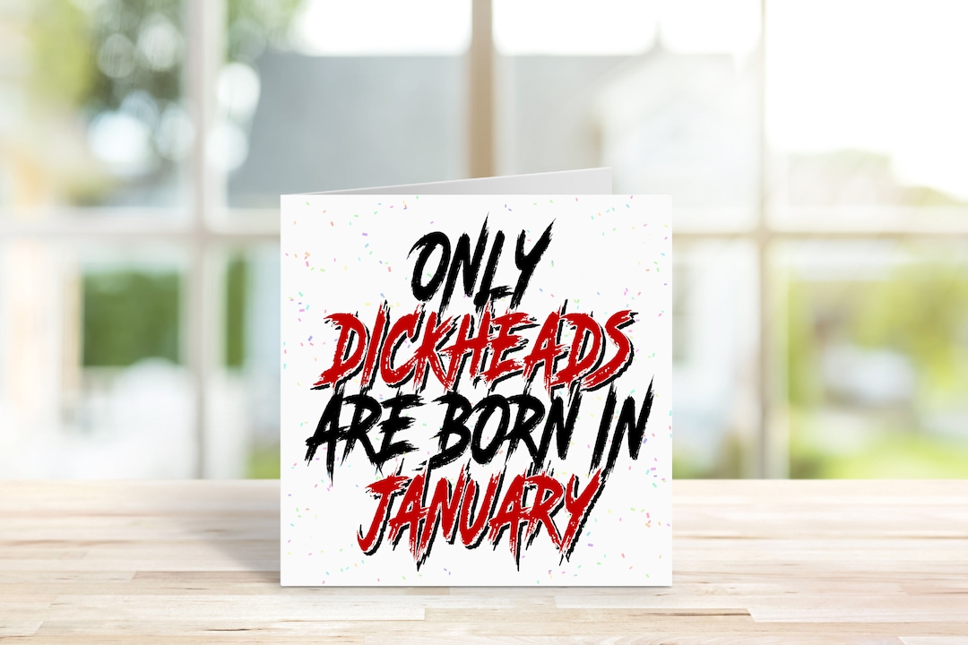 Happy Birthday Card Rude Birthday Card Funny Birthday Card - Etsy