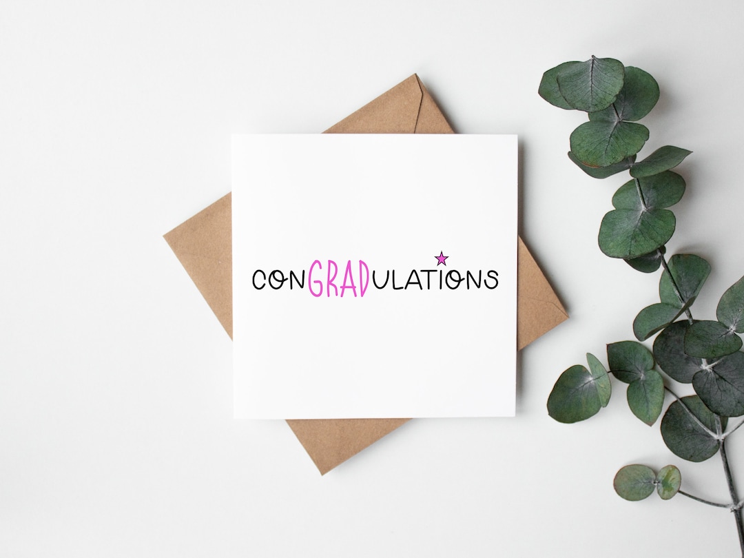 Graduation Card | Well Done Card | Congratulations Card | Exams Card ...