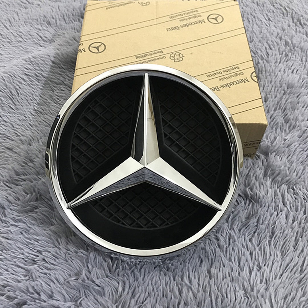 Mercedes-benz Front Grille Emblem Cover - Etsy