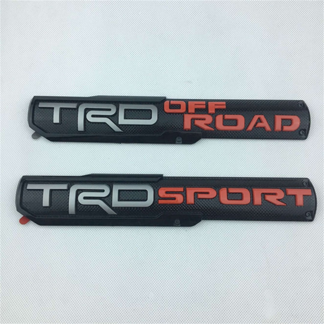Toyota Land Cruiser TRD SPORT Emblem TRD Sticker Modified - Etsy