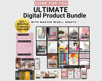 Ultimate MRR PLR RESELL Bundle, 22 Digital Ebooks Guides Templates for ...