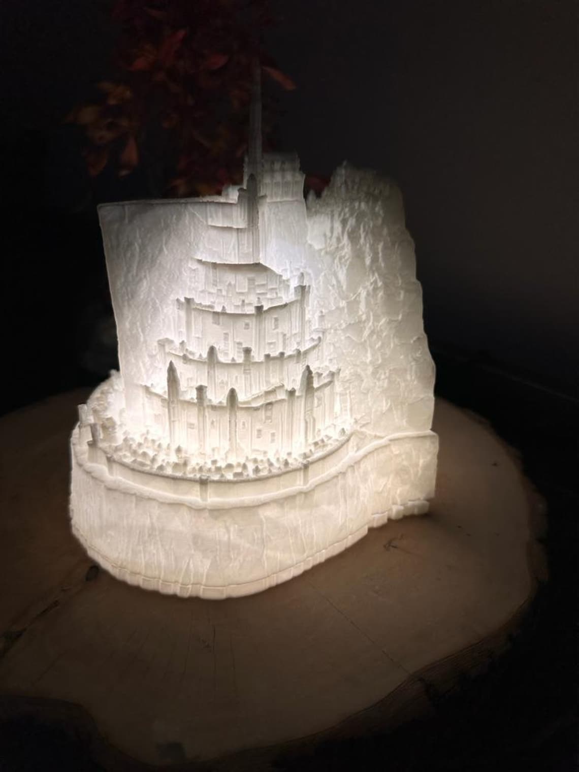 Minas Tirith Lamp / Lord of the Rings Lamp / Lord of the Rings Gift ...