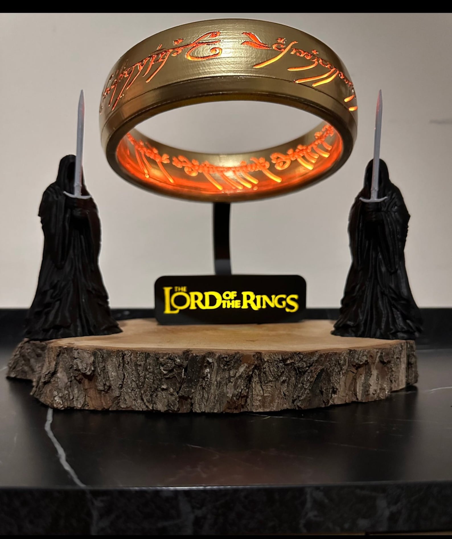 Lord of the Rings LED Desk Lamp – the One Ring Light | Tolkien Gift for ...