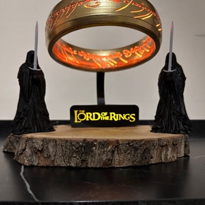 The One Ring Lamp – Lord of the Rings LED Desk Light - Etsy