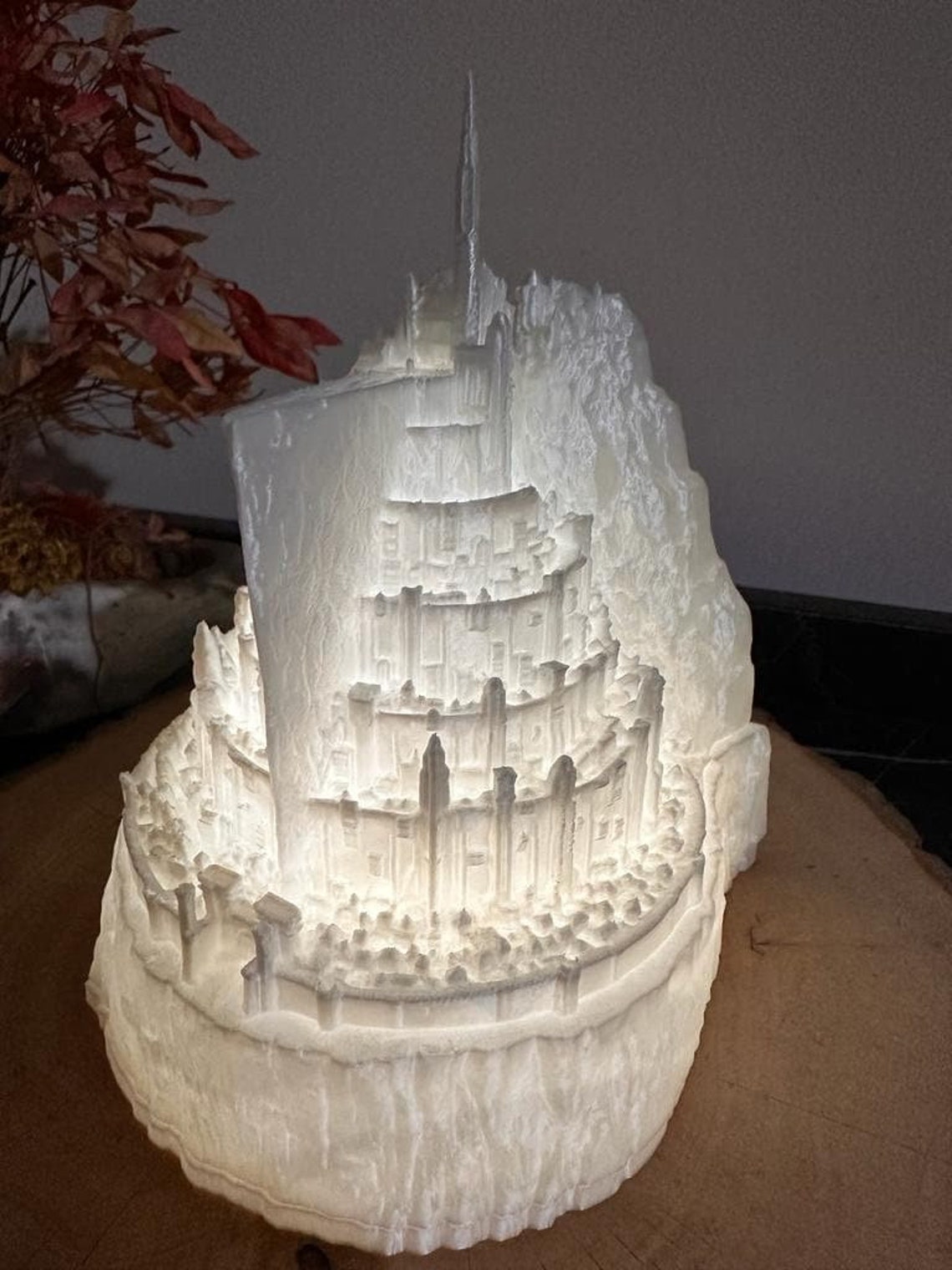 Minas Tirith Lamp / Lord of the Rings Lamp / Lord of the Rings Gift ...