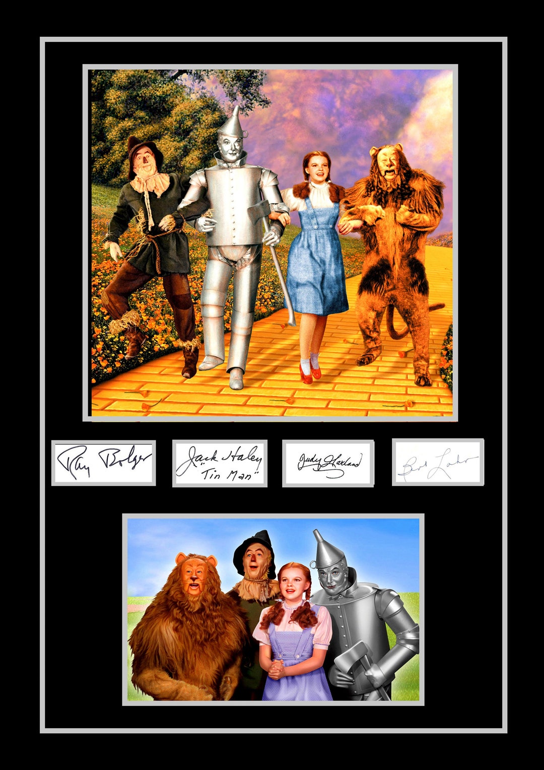 Great Quality the Wizard of Oz Signed / Autographed Print. Stunning ...