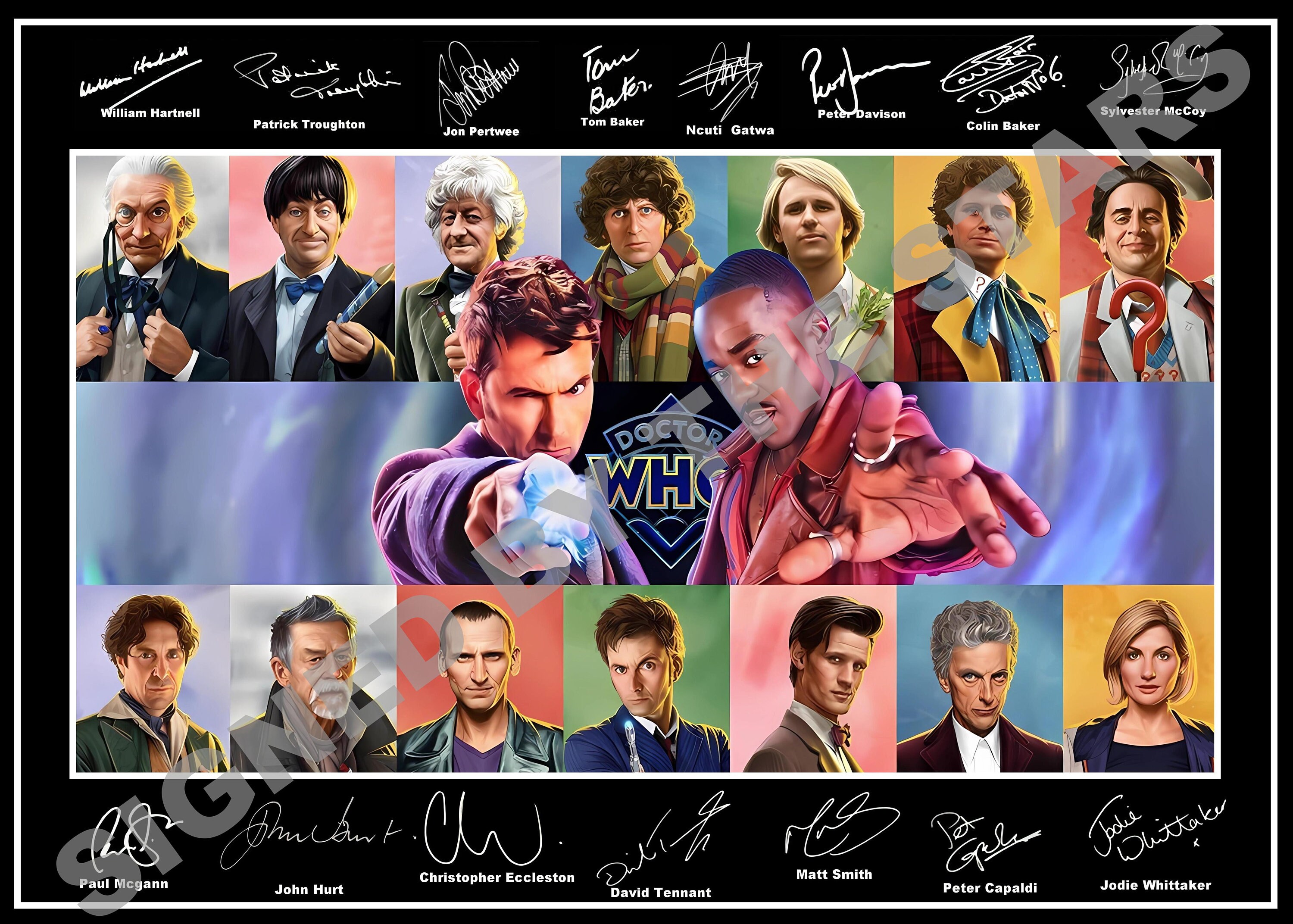 New Doctor Who 2024 Doctor Who Signed / Autographed Stunning Quality ...