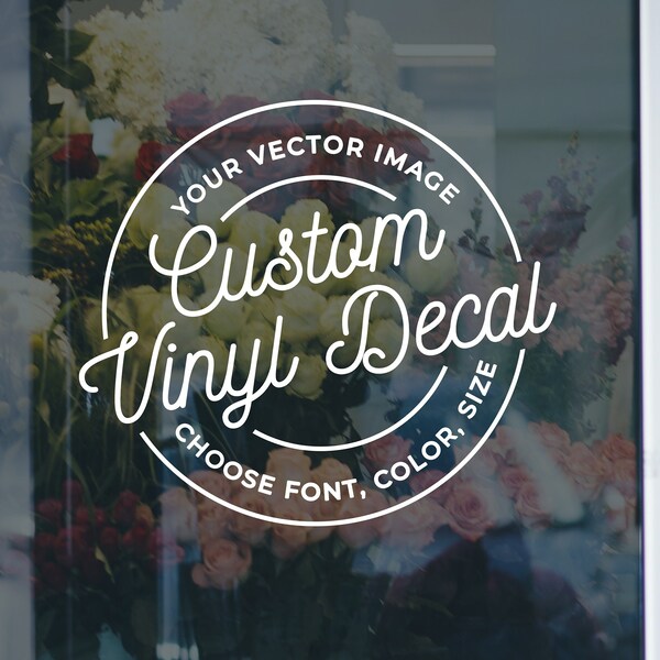Logo Vinyl Decal - Etsy