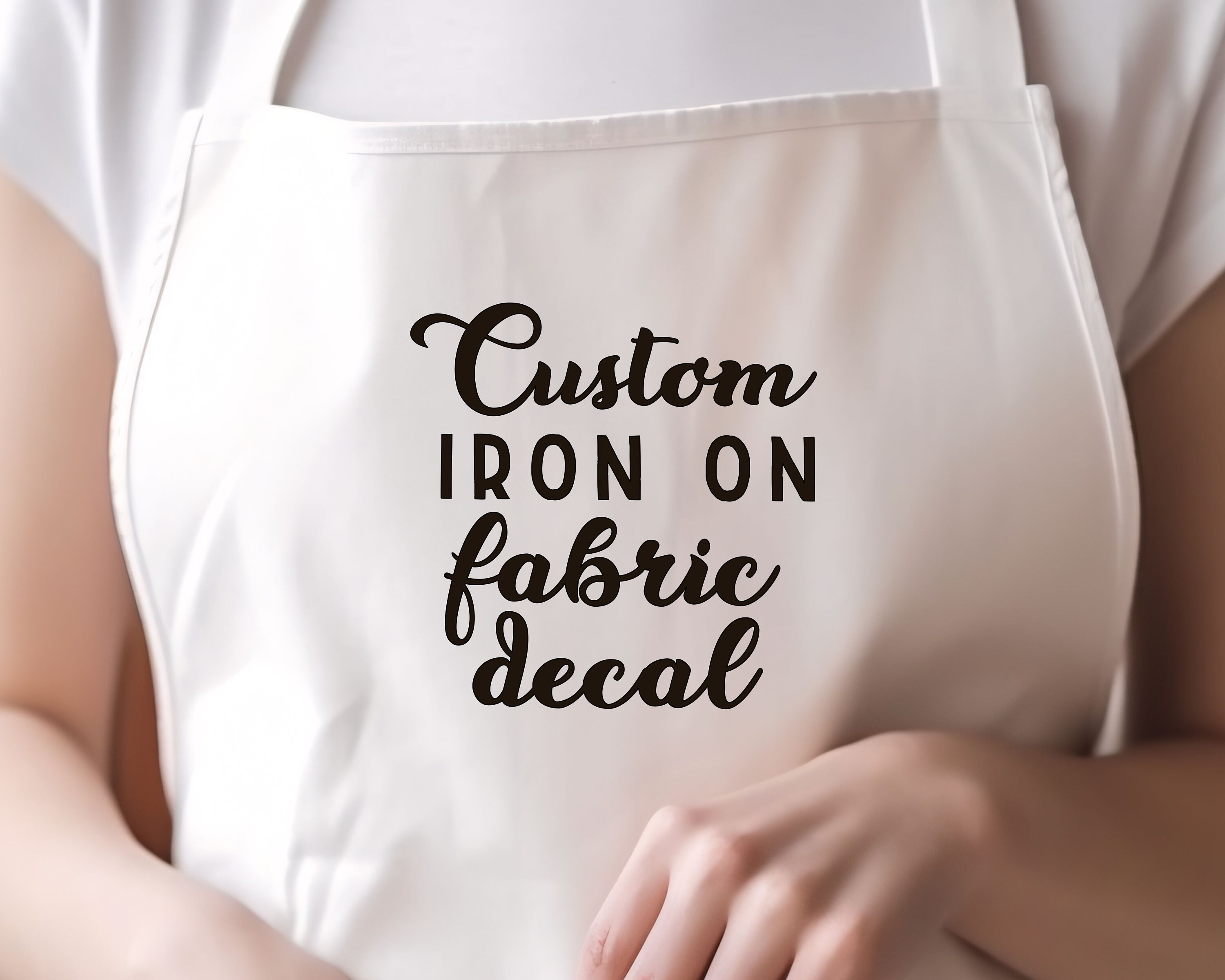 Custom Logo Iron on Vinyl Decal T-shirt Logo HTV Vinyl Decals Business ...