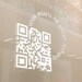 Store Window Custom QR Code Vinyl Decal Shop QR Code Custom - Etsy