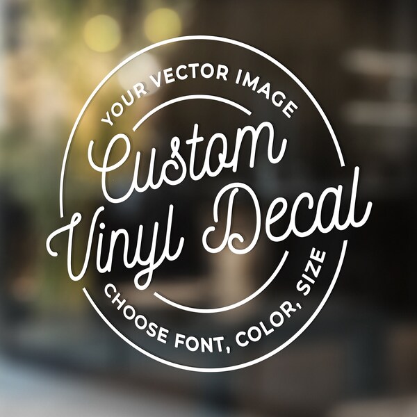 Logo Vinyl Decal - Etsy