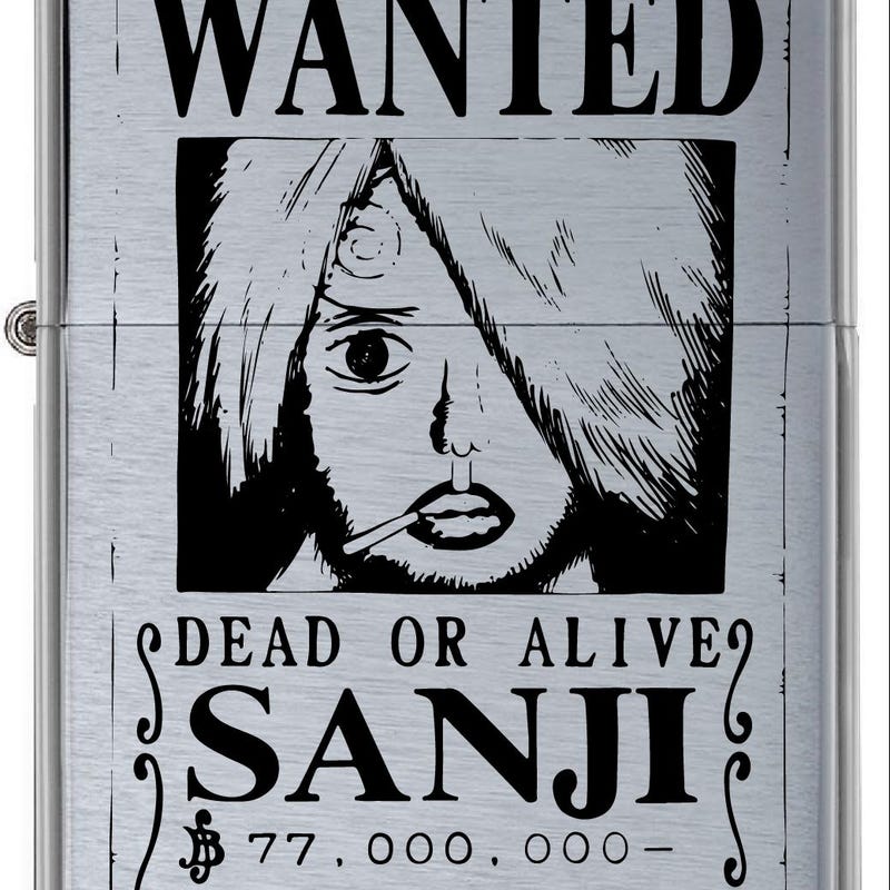One Piece Sanji Wanted Poster - Etsy