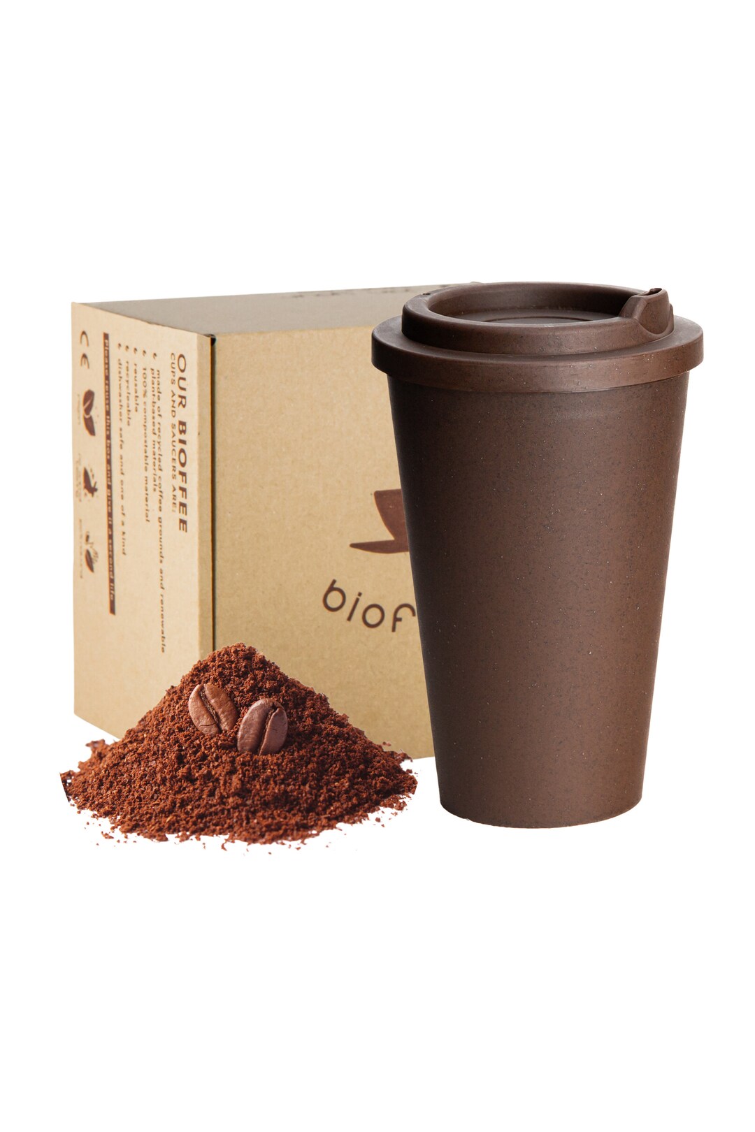 Made From Coffee Grounds | Bio Double Wall Takeway Thermal Cup ...