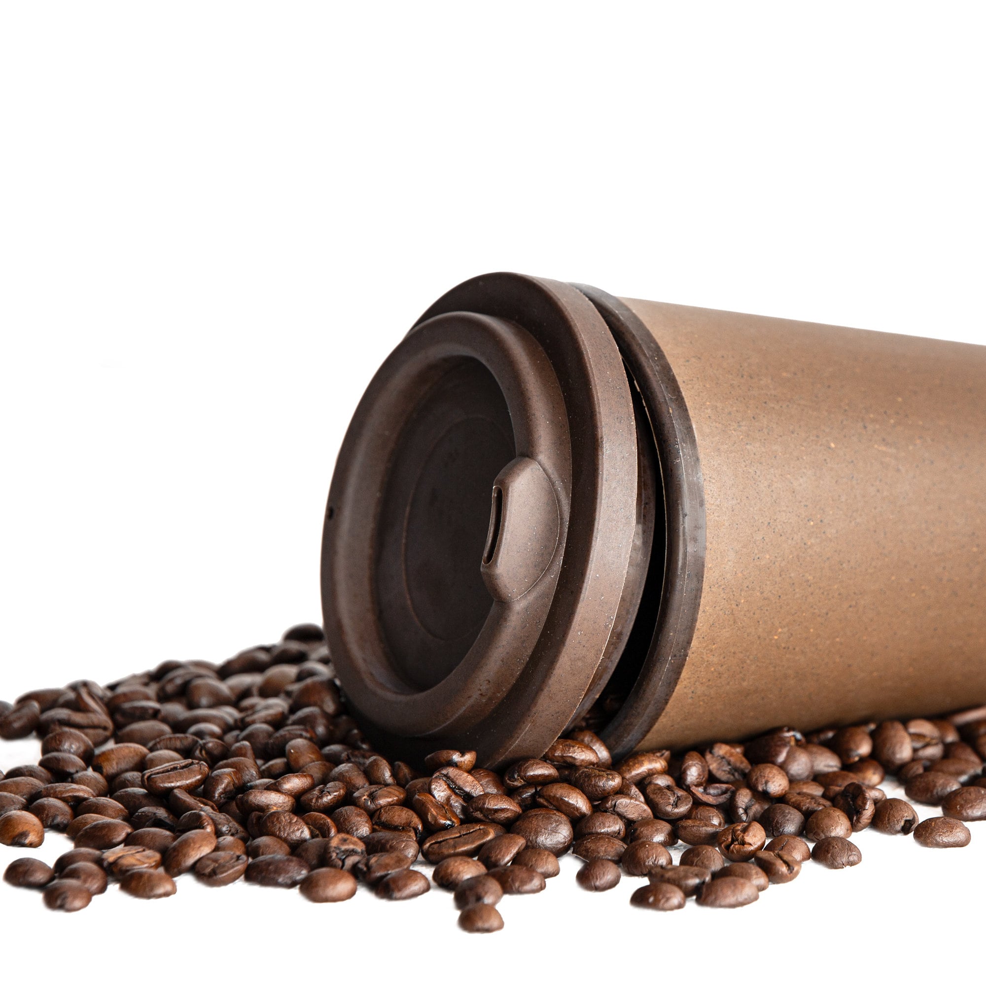 Made From Coffee Grounds Bio Double Wall Takeway Thermal Cup Sugarcane ...