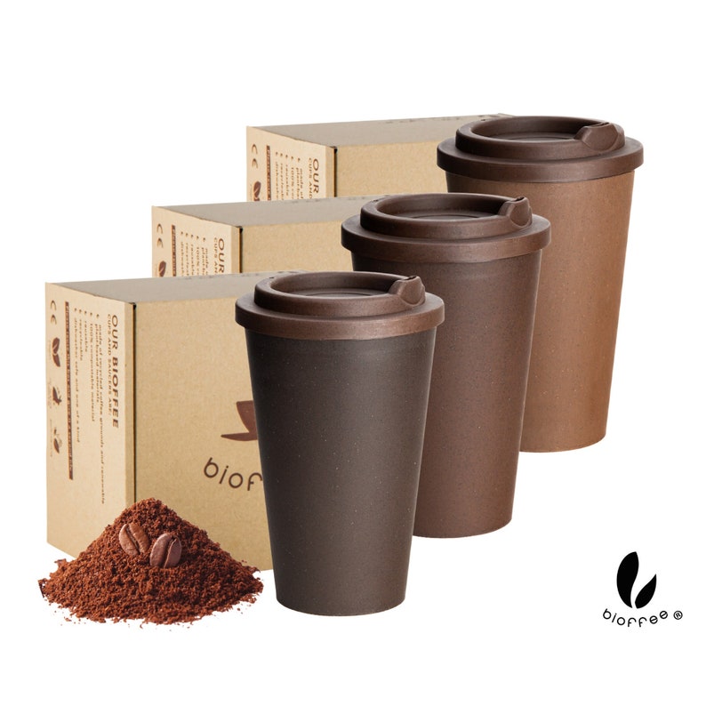 Made From Coffee Grounds | Bio Double Wall Takeway Thermal Cups ...