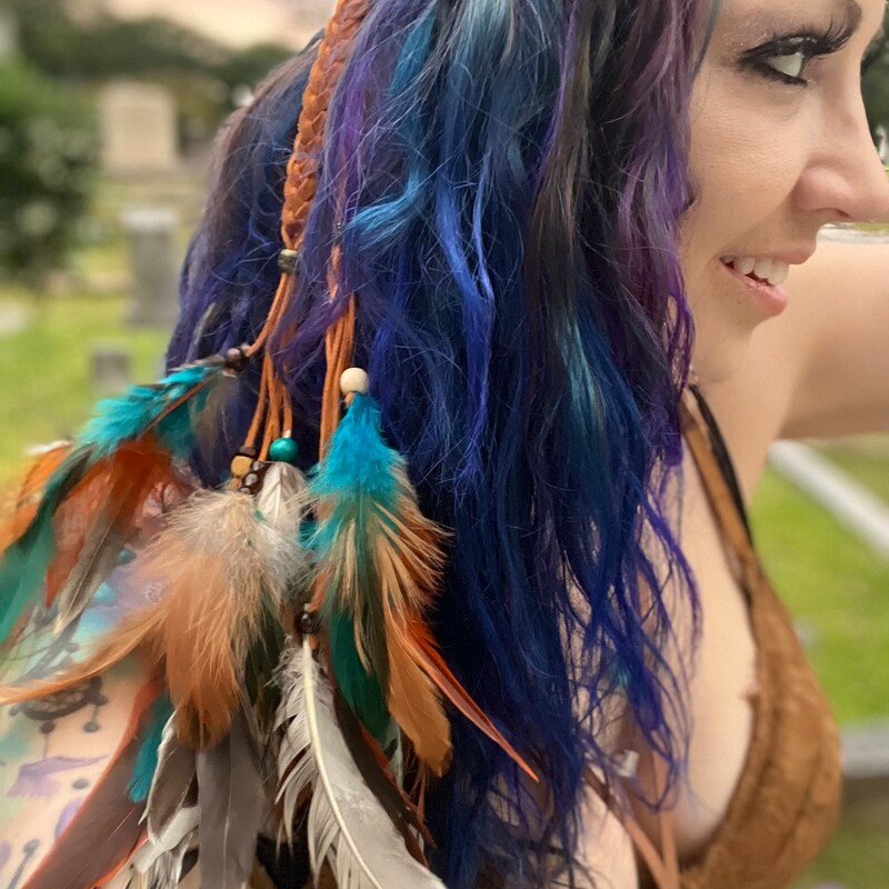 Feather Headbands - Etsy