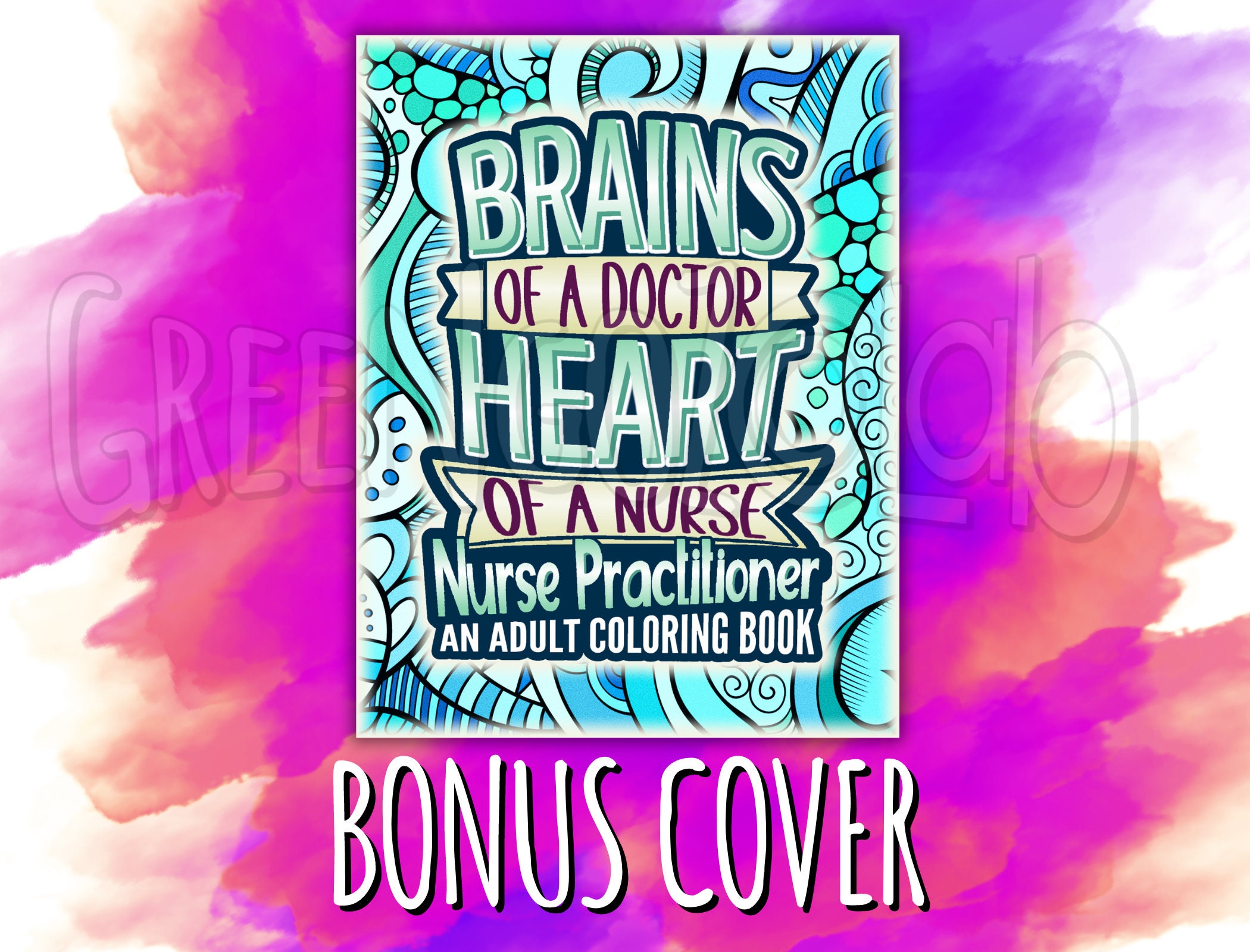 Nurse Practitioner Adult Coloring Book Printable Pages Funny And Snarky