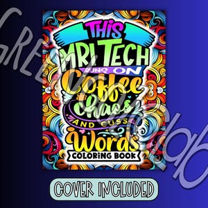 34 MRI Technologist Coloring Book Pages, MRI Tech Printables - Etsy