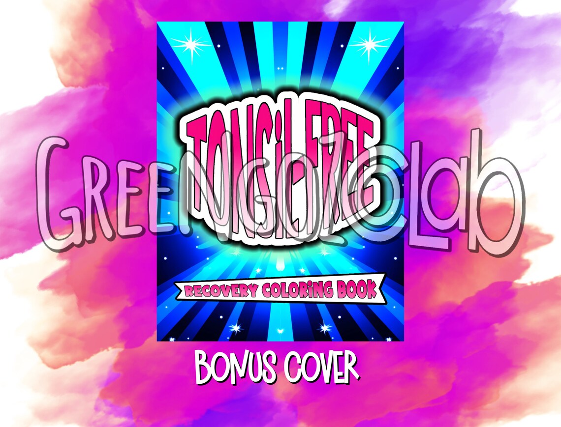 Funny Tonsillectomy Recovery Coloring Book Pages - Etsy