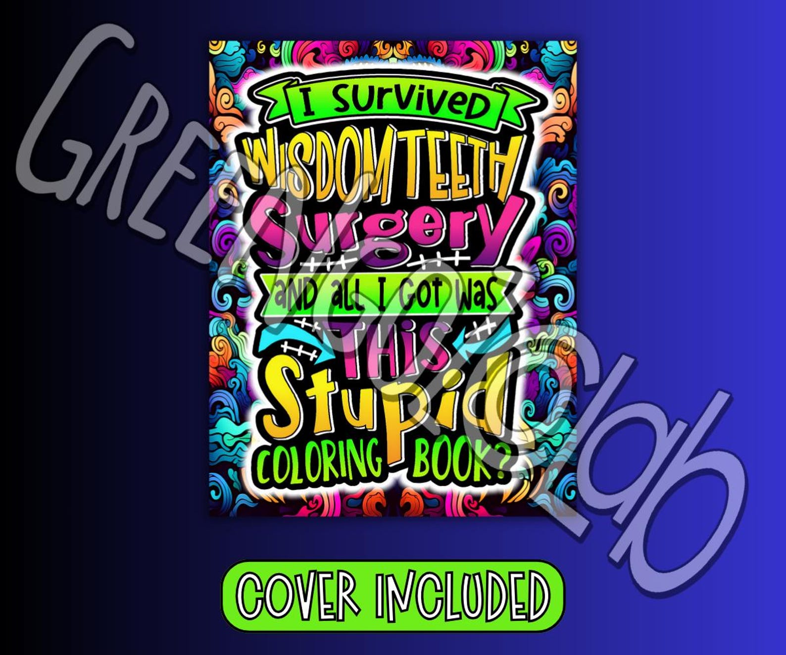 33 Wisdom Teeth Extraction Surgery Recovery Coloring Book Pages, Post ...