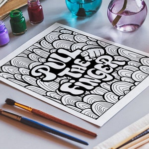 Father's Day Daddy Quotes Coloring Book Pages, Funny Printable Relief ...
