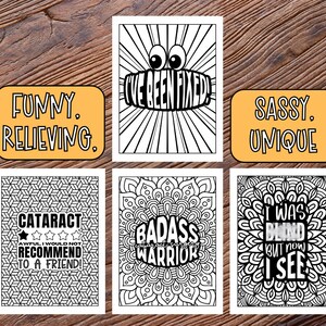 Cataract Surgery Recovery Coloring Book Pages - Etsy