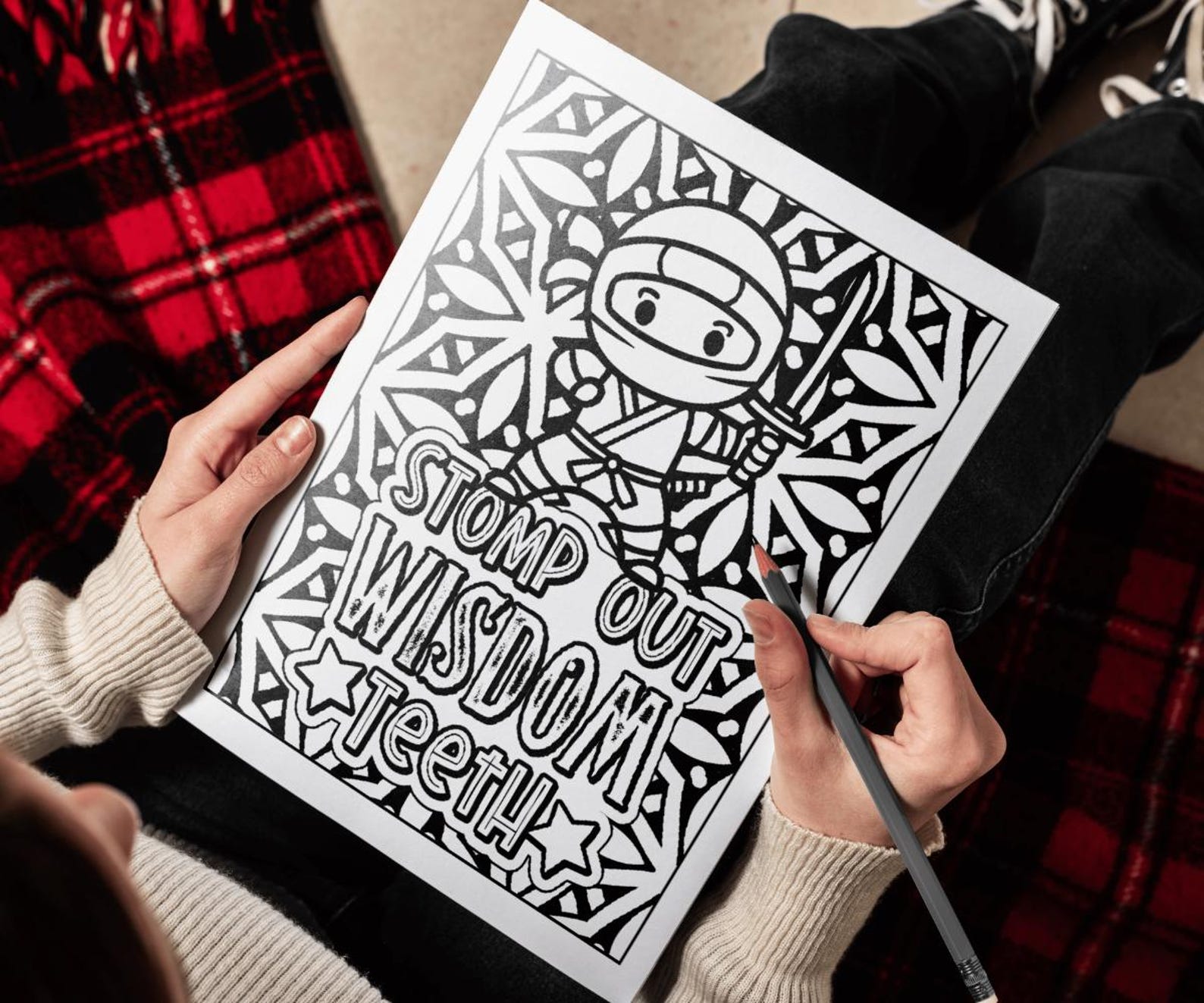 33 Wisdom Teeth Extraction Surgery Recovery Coloring Book Pages, Post ...