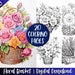 50 Creepy Horror Plants Coloring Book Pages, PDF Grayscale Disturbing ...