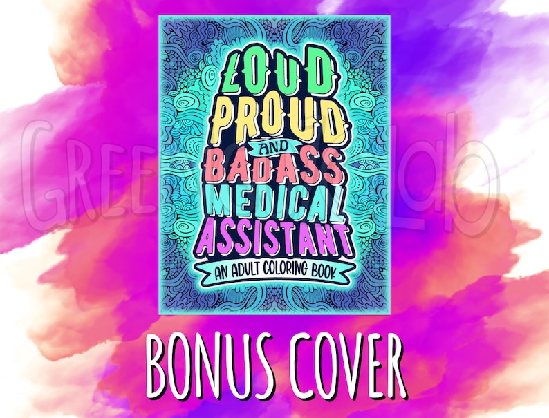 Funny Medical Assistant Coloring Book Pages - Etsy