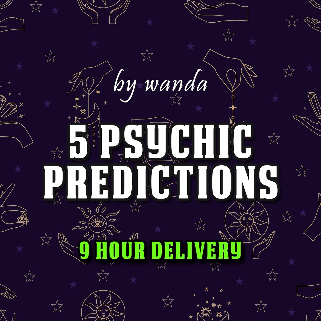 5 Psychic Predictions by Wanda - Etsy