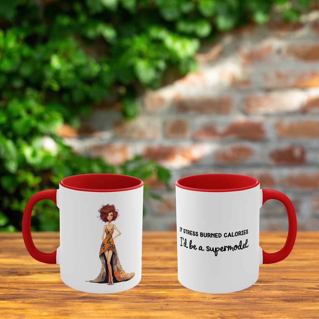 Funny Supermodel Mug Gift for Her Mindful Coffee Mug Gift for Coworker ...