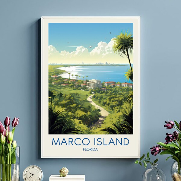 Marco Island Poster - Etsy
