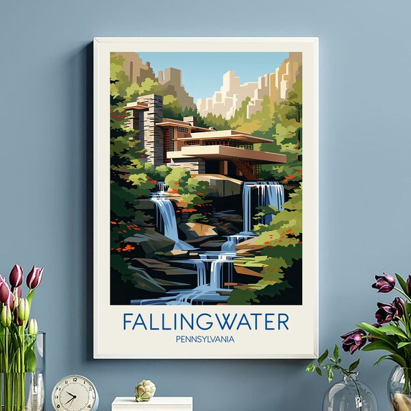 Fallingwater - Etsy