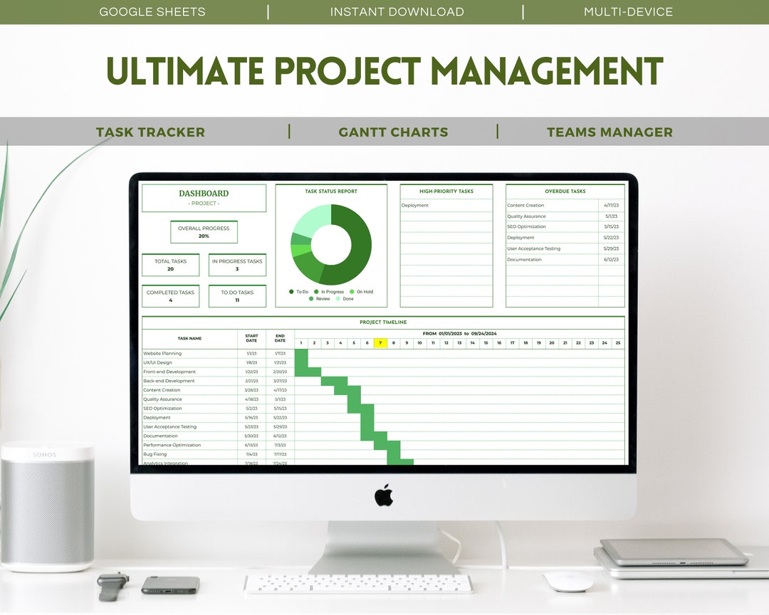 Ultimate Project Management Dashboard: Optimize Workflow, Boost Project ...