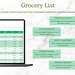 Smart Weekly Meal Planner Complete Google Sheets Diet Plan, Detailed ...