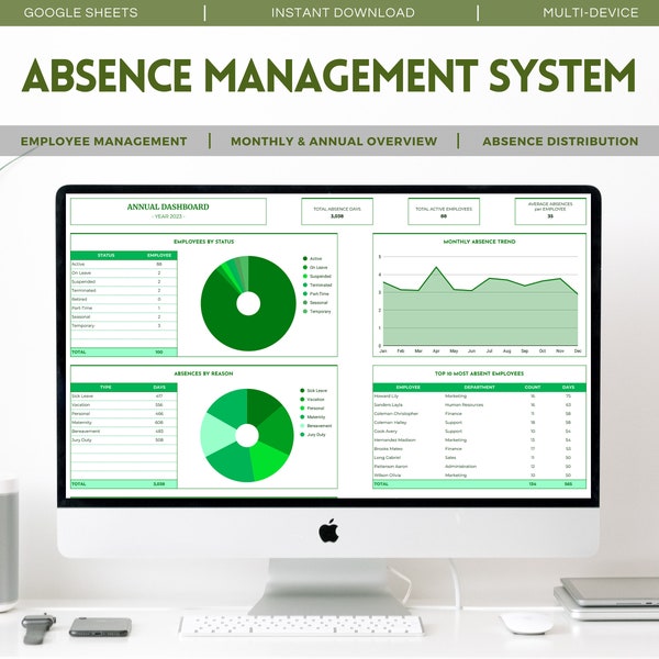 Employee Leave Absence - Etsy
