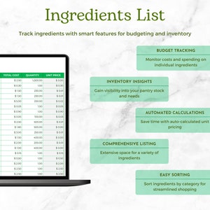 Smart Weekly Meal Planner Complete Google Sheets Diet Plan, Detailed ...