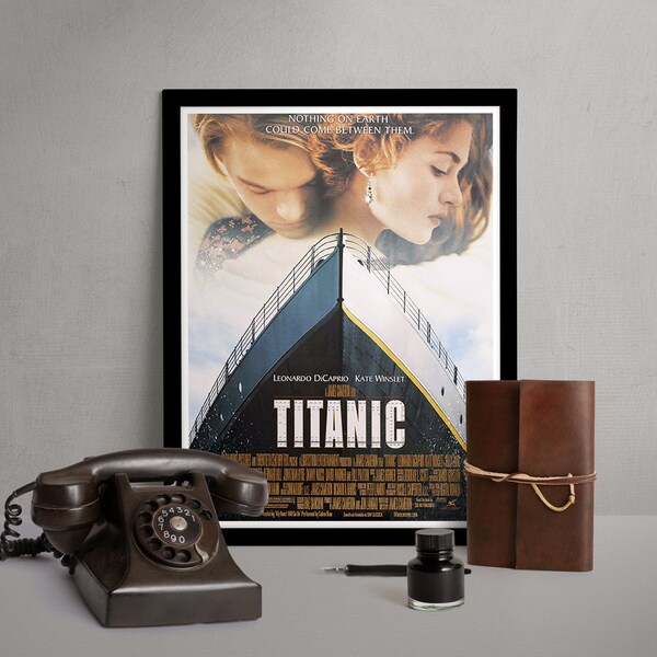 Titanic Old Movie Poster - Etsy