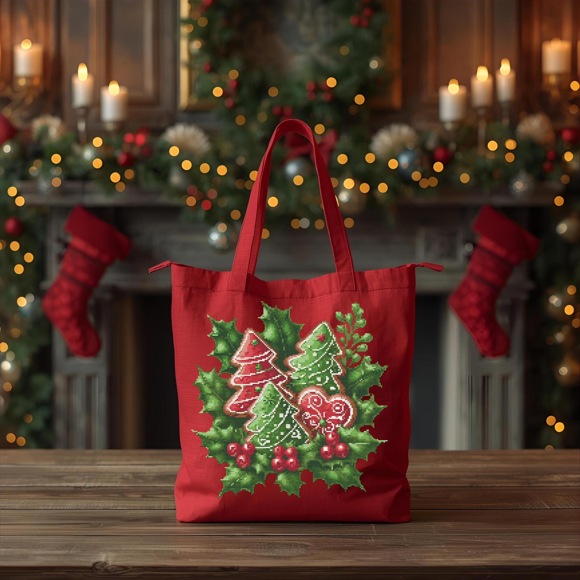 Christmas Cookies Cross Stitch Pattern: Festive Holiday Embroidery (PDF ...