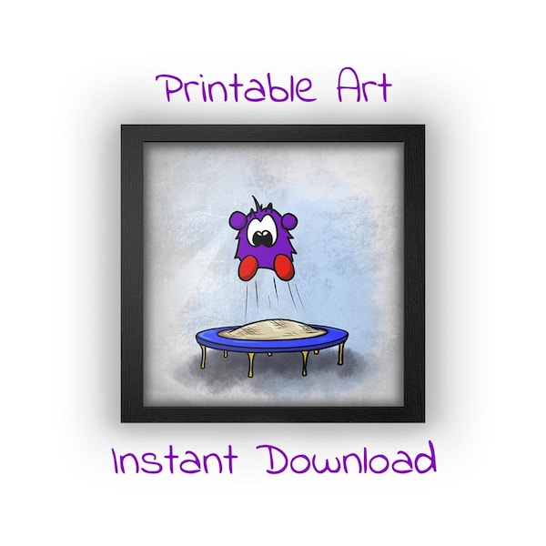 Trampoline Art - Etsy