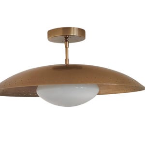 Modern Style Raw Brass Ceiling Light - Pendant Light - Ceiling Fixture ...