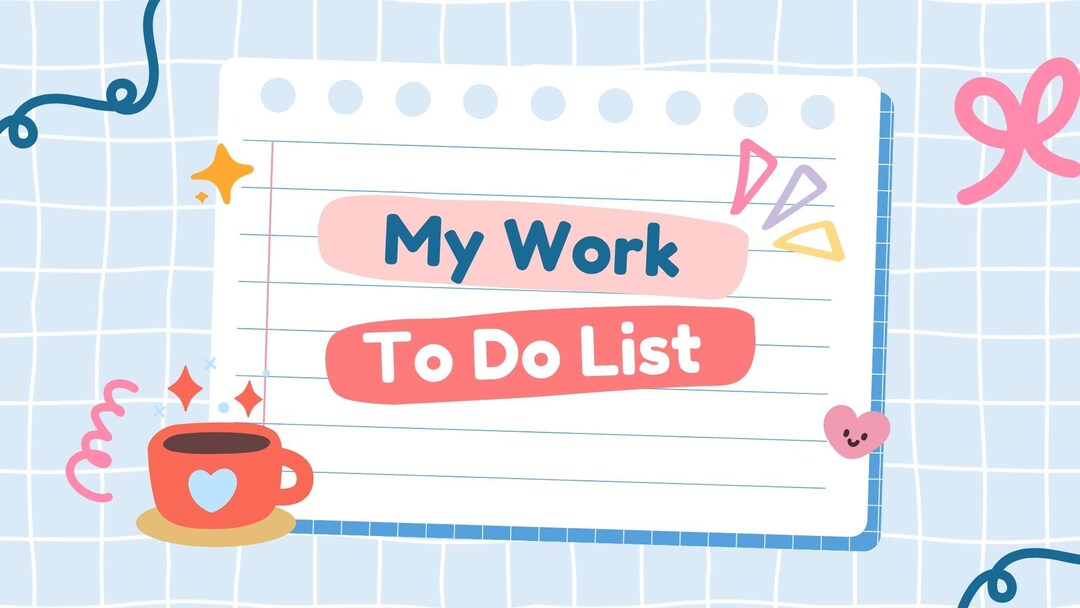 My Work to Do List - Etsy