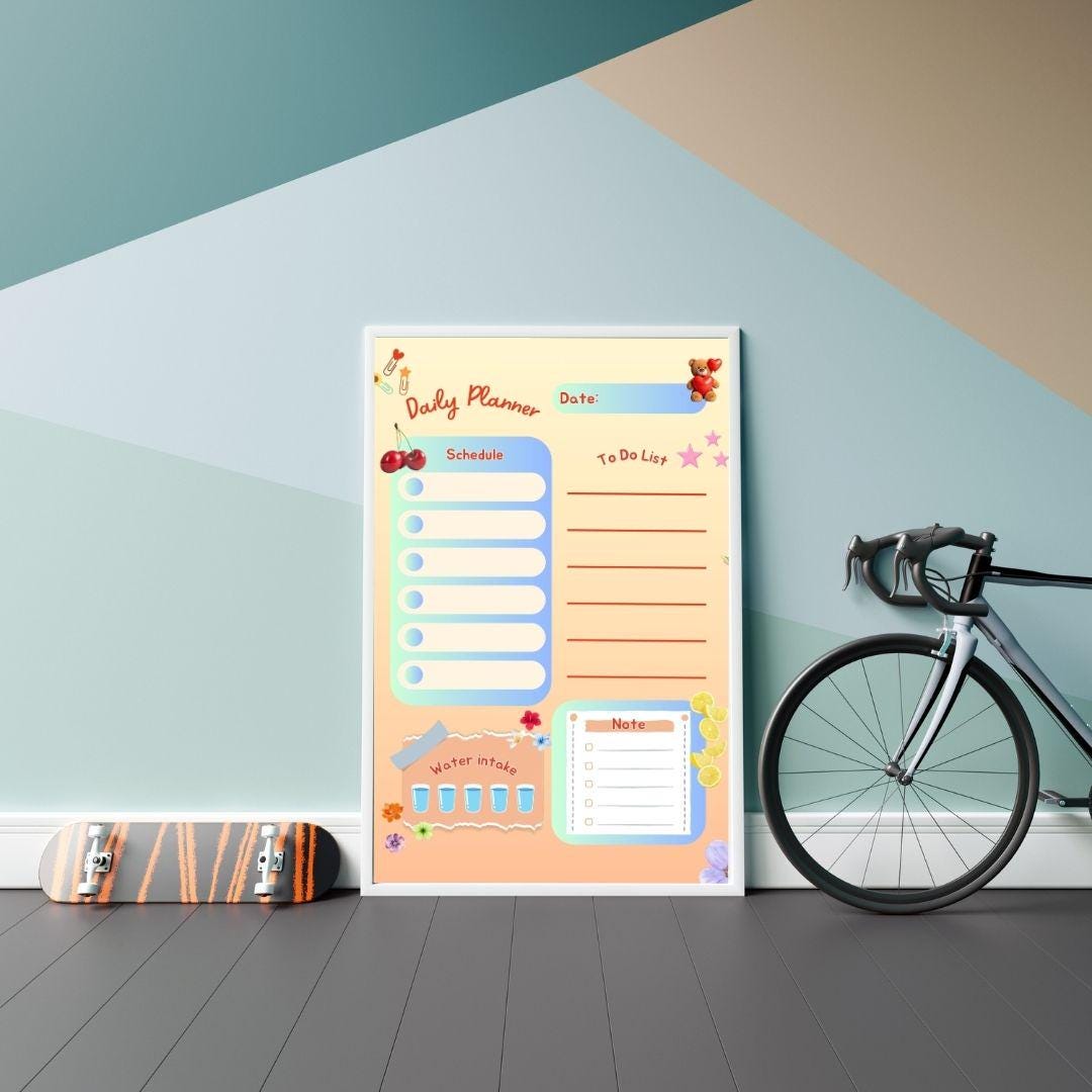 Printable Daily Planner - Etsy