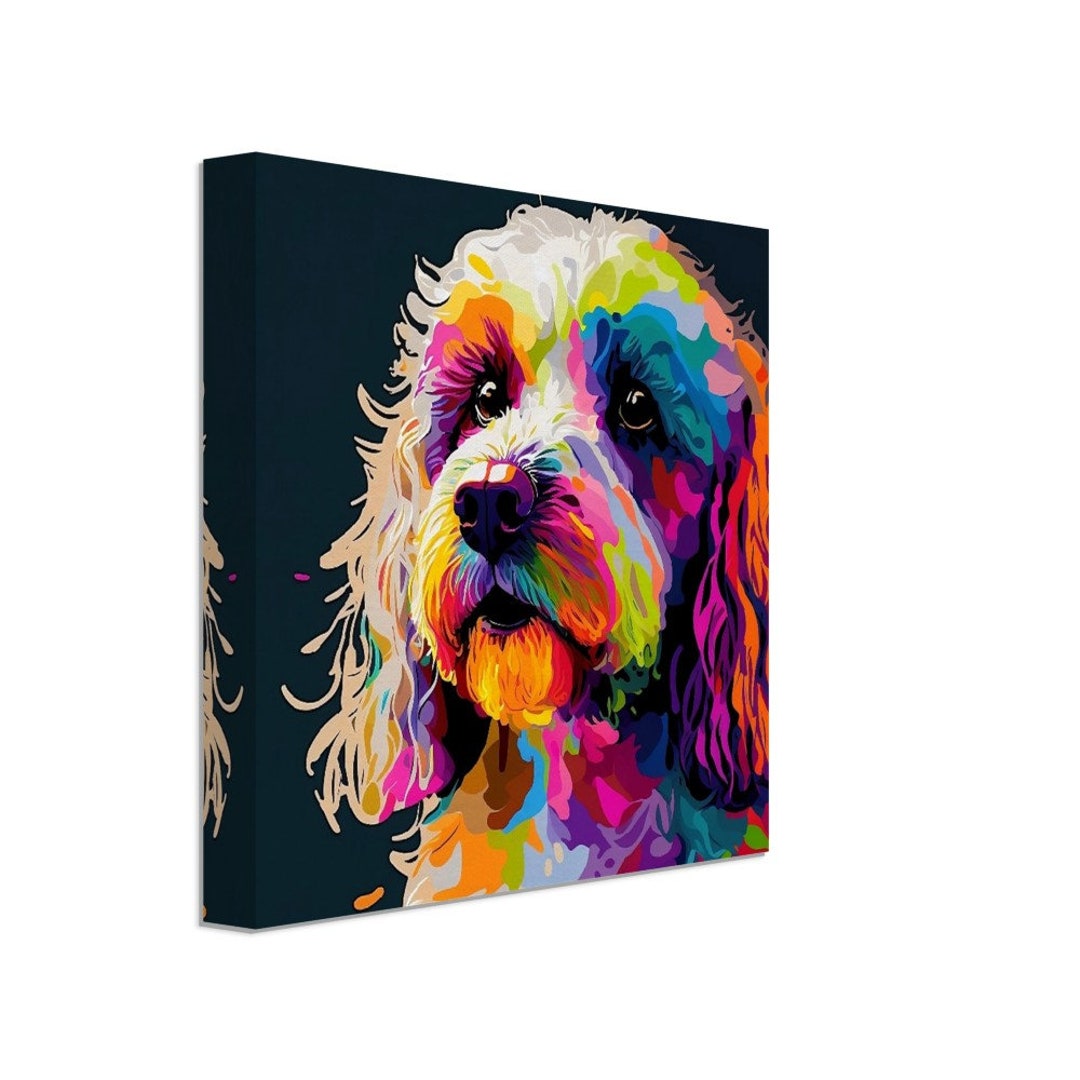Cockapoo Canvas Print Wall Art Cockapoo Gift for Cockapoo - Etsy