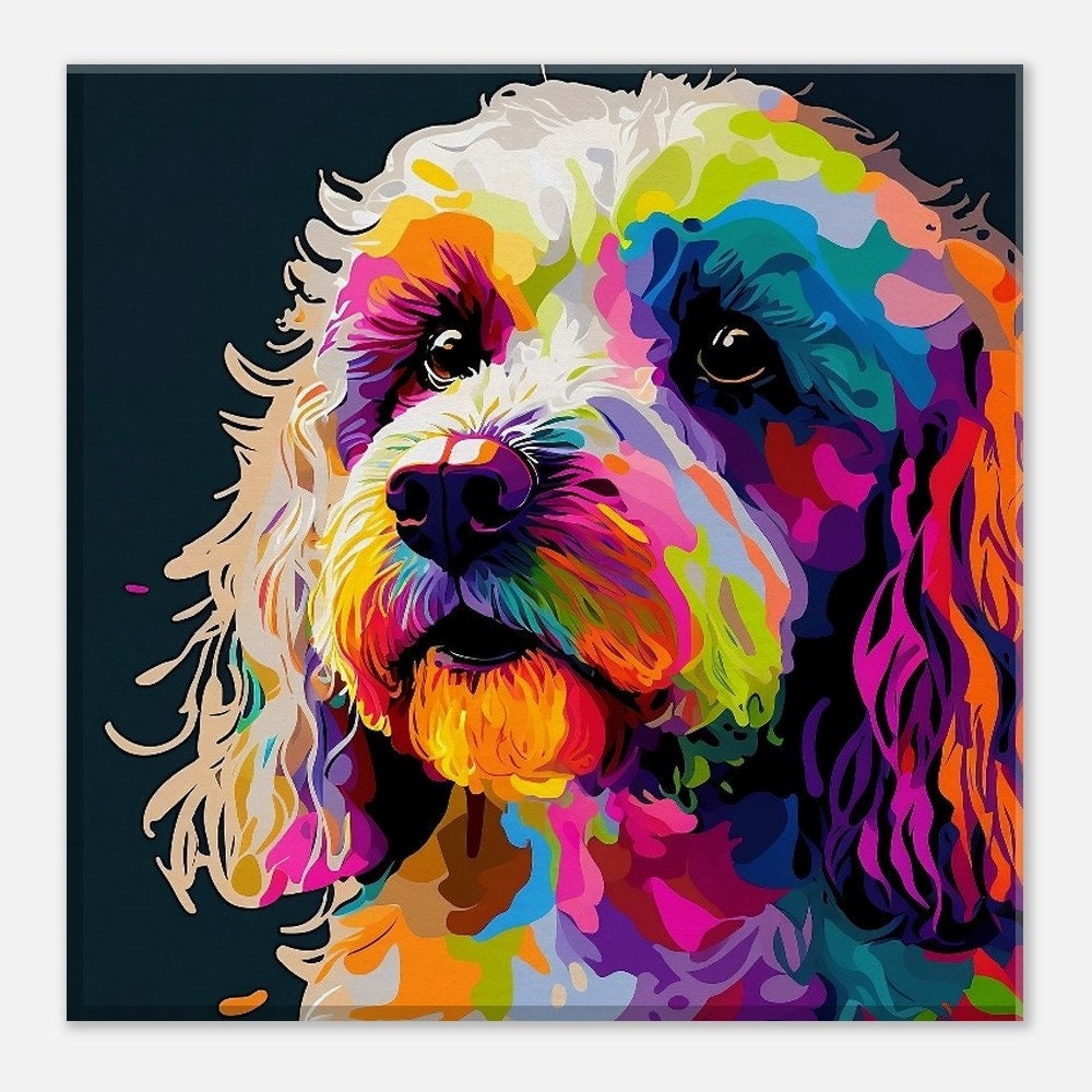 Cockapoo Canvas Print Wall Art Cockapoo Gift for Cockapoo Lover ...