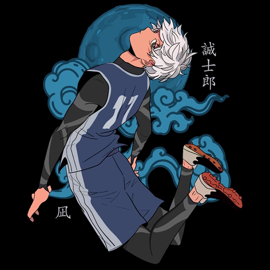 Blue Lock Japan Png Isagi Yoichi Blue Lock Digital Heart of - Etsy