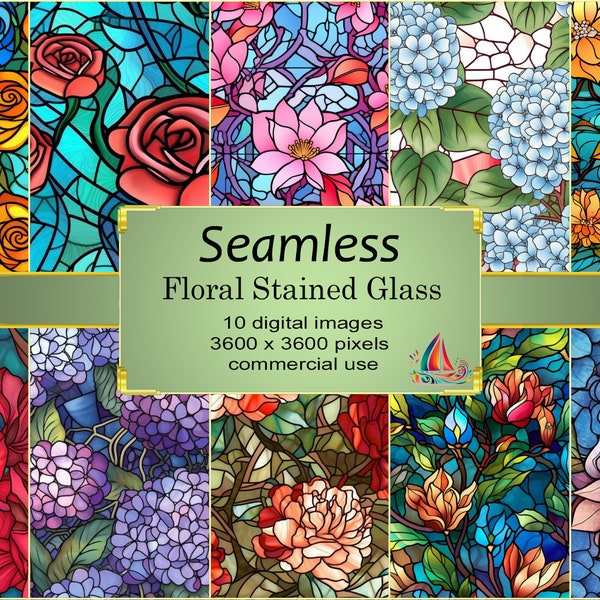 Stained Glass Print - Etsy