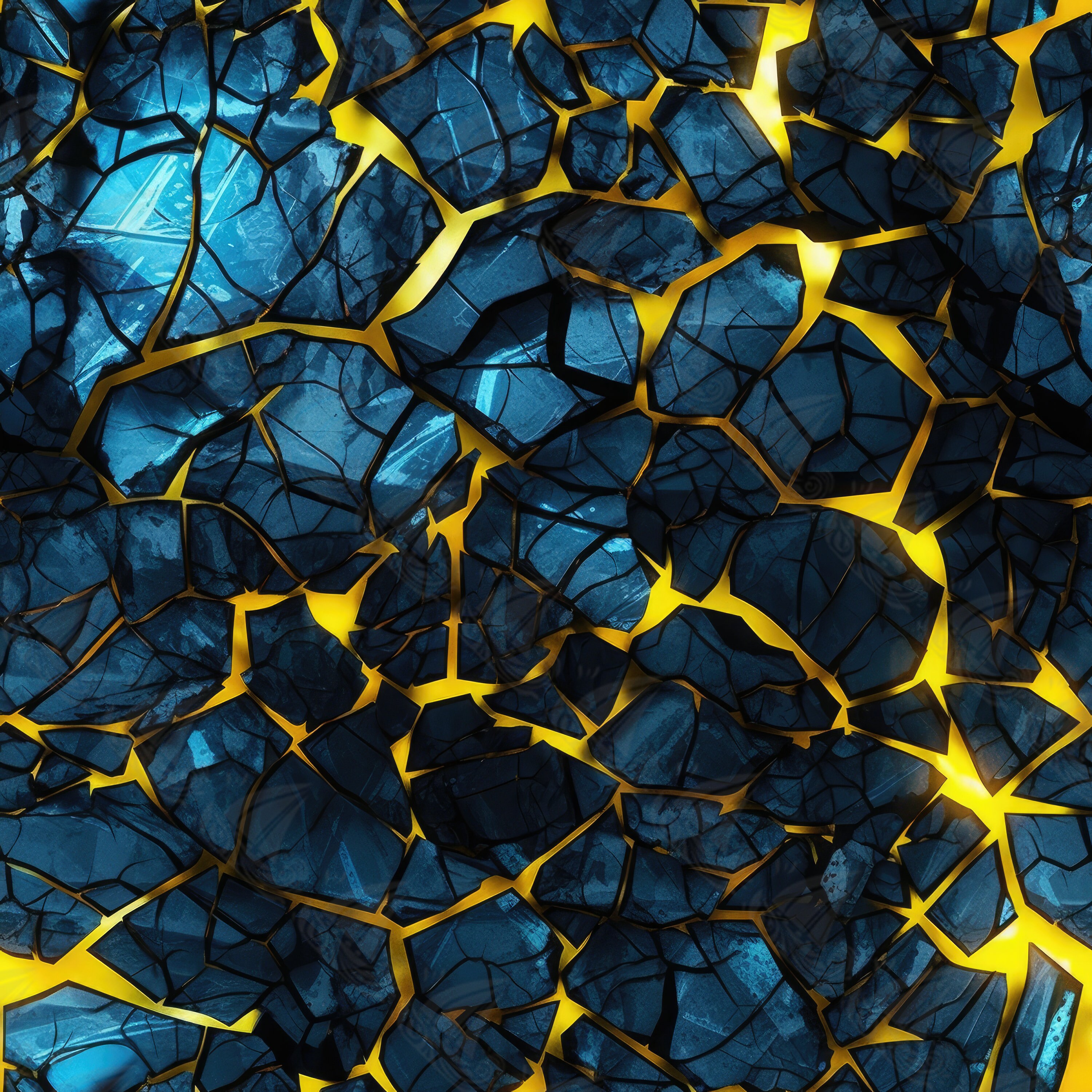 Futuristic Fractures Seamless Digital Paper Fantasy Backgrounds ...